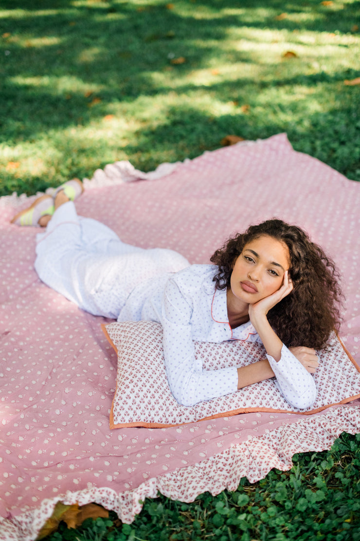 Luxurious, Ethically Made, Block Print Pajamas | SUNDARA